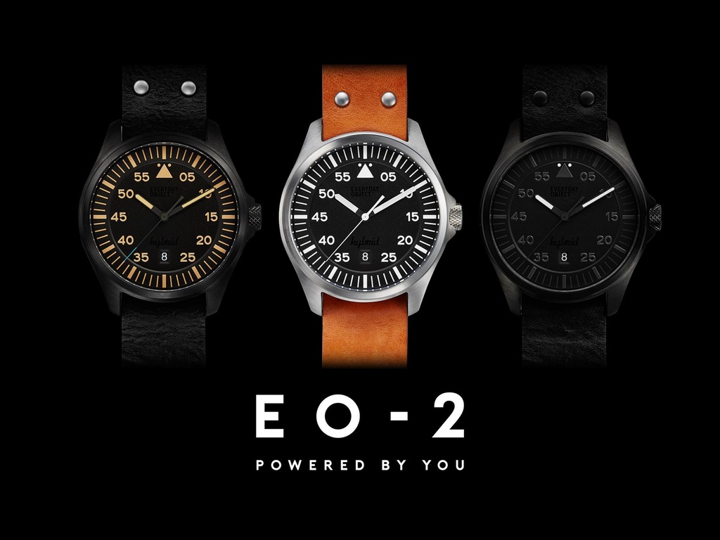 [ EO-2：POWERED BY YOU ] 超電能飛行腕錶：商品細節以及規格 - EVERYDAY OBJECT